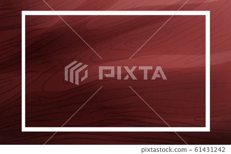 Frame template design with wooden board-插圖素材 [61431242] - PIXTA圖庫