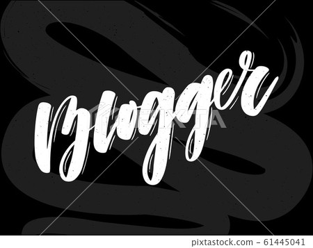 Hand drawn lettering card. The inscription: - Stock Illustration ...