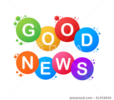 Good news. Word vector banner. Vector stock - Stock Illustration ...