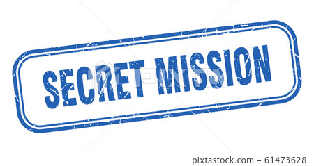 secret mission stamp. secret mission square grunge - Stock Illustration ...