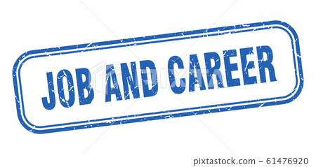 job and career stamp. job and career square grunge - Stock Illustration ...