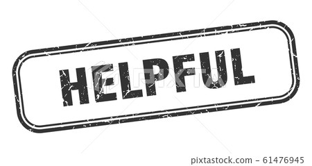 helpful stamp. helpful square grunge black sign - Stock Illustration ...