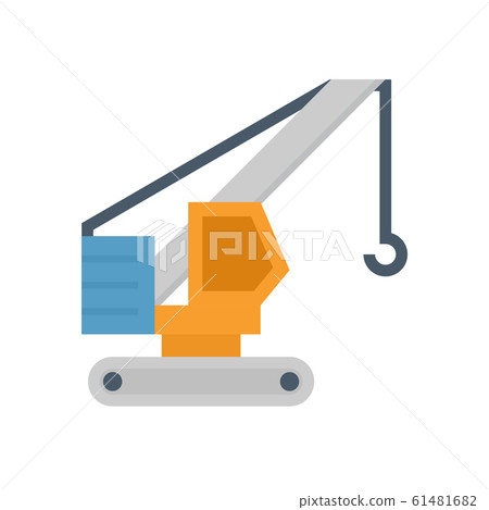 crawler crane icon - Stock Illustration [61481682] - PIXTA