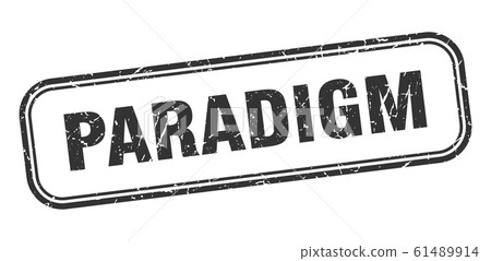 paradigm stamp. paradigm square grunge black sign - Stock Illustration ...
