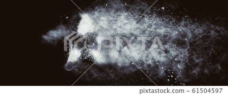 Abstract shooting star scattering particles - Stock Illustration ...