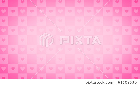 Heart check pink background base with text space - Stock Illustration ...