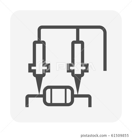 resistance measurement icon - Stock Illustration [61509855] - PIXTA