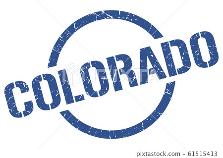 Colorado stamp. Colorado grunge round isolated - Stock Illustration ...