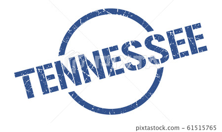 Tennessee stamp. Tennessee grunge round isolated - Stock Illustration ...