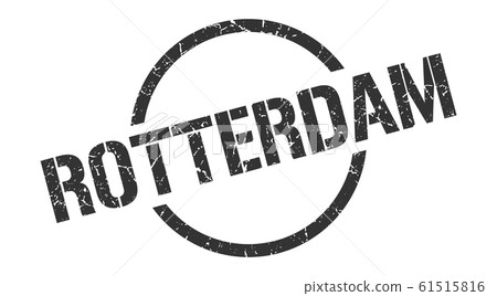 Rotterdam stamp. Rotterdam grunge round isolated - Stock Illustration ...