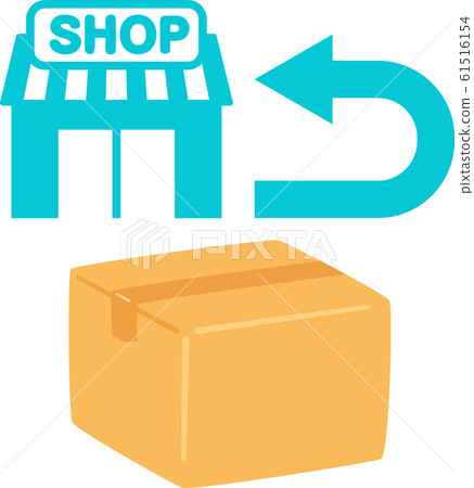 Image illustration of returned goods - Stock Illustration [61516154 ...