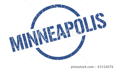 Minneapolis stamp. Minneapolis grunge round - Stock Illustration ...