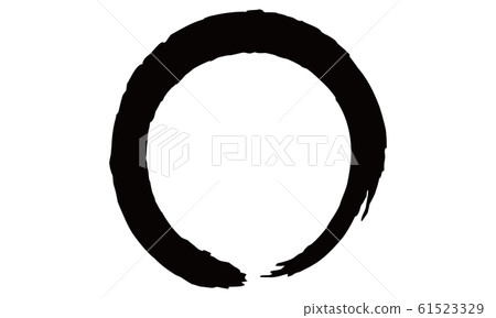 Brush character maru - Stock Illustration [61523329] - PIXTA