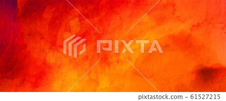 red flame watercolor paper background - Stock Illustration [61527215 ...
