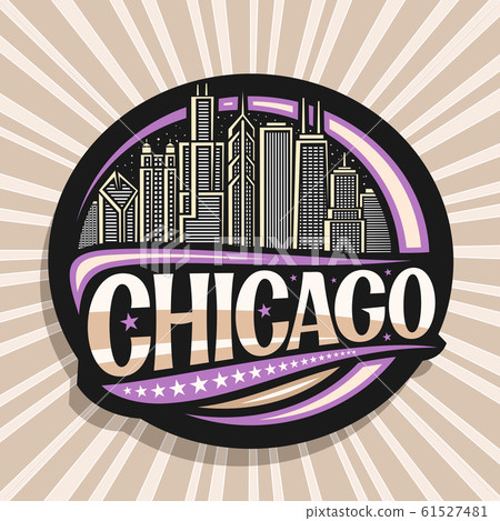 Vector logo for Chicago - Stock Illustration [61527481] - PIXTA