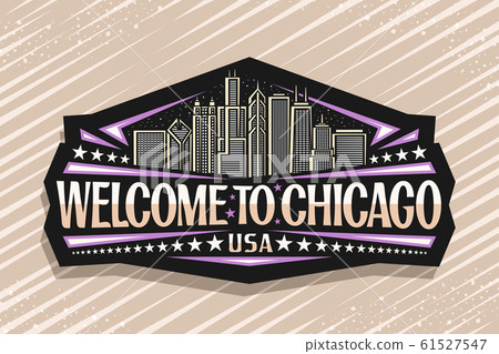 Vector logo for Chicago - Stock Illustration [61527547] - PIXTA