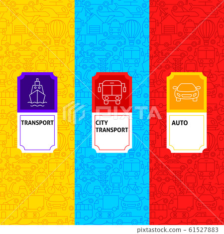 Line Transport Package Labels - Stock Illustration [61527883] - PIXTA