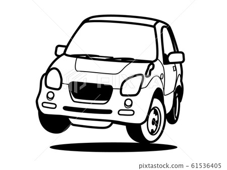 Nostalgic Domestic Crossroad Jumping Coloring... - Stock Illustration ...