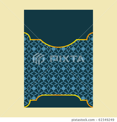 Luxury cover page design with pattern background, - Stock Illustration ...