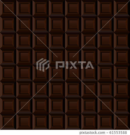 Dark chocolate pattern illustration - Stock Illustration [61553588] - PIXTA