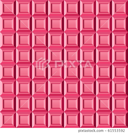 Ruby chocolate pattern illustration - Stock Illustration [61553592] - PIXTA