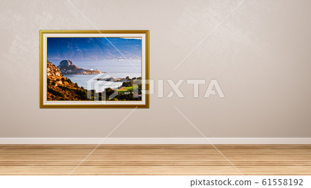 Picture Frame in the Room - Stock Illustration [61558192] - PIXTA