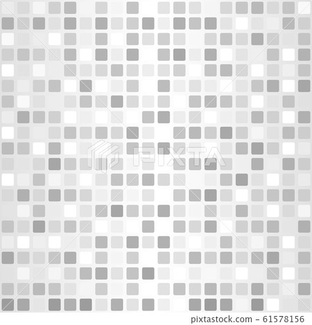 Rounded square pattern. Vector seamless grey - Stock Illustration ...