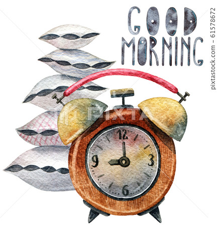 Good morning set - Stock Illustration [61578672] - PIXTA
