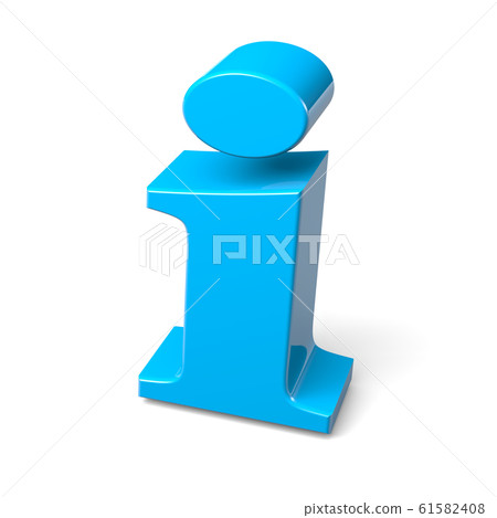I Info 3D - Stock Illustration [61582408] - PIXTA