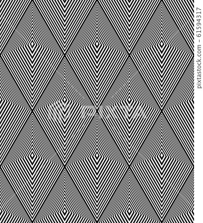 Seamless geometric diamonds pattern. Lines - Stock Illustration ...
