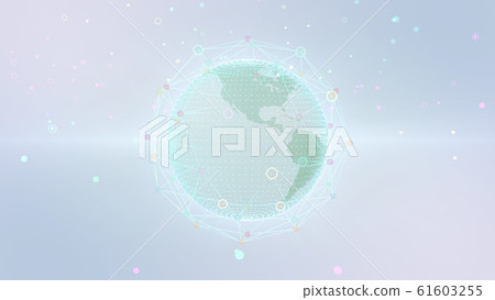 Earth universe world world digital network - Stock Illustration ...