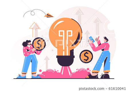 Business ideas vector illustration. - Stock Illustration [61610041] - PIXTA