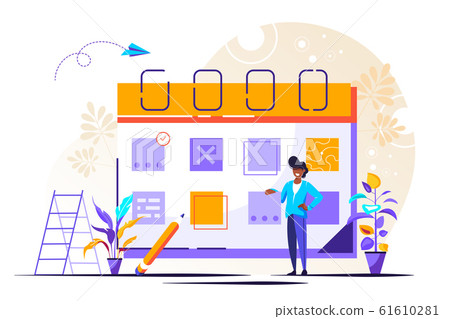 Planning vector illustration - Stock Illustration [61610281] - PIXTA