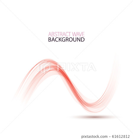 Vector Abstract pink curved lines background.... - Stock Illustration ...