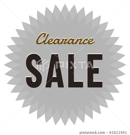 Clearance sale mark - Stock Illustration [61621941] - PIXTA