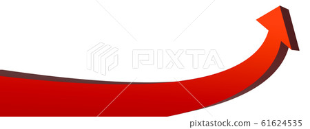 Abstract red arrow twisted - Stock Illustration [61624535] - PIXTA