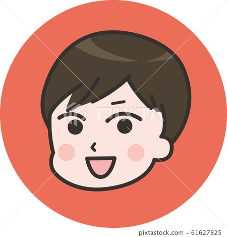 Motivated man-face - Stock Illustration [61627825] - PIXTA