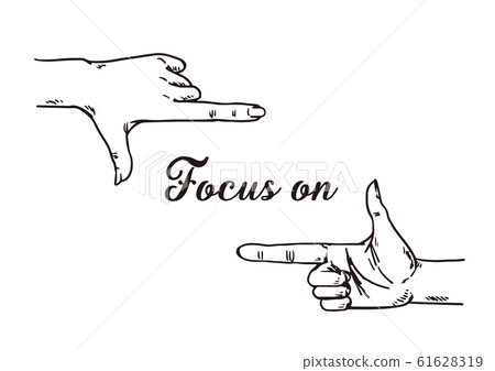 Hand frame - Stock Illustration [61628319] - PIXTA