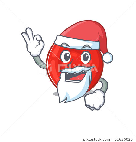 A picture of Santa erythrocyte cell mascot... - Stock Illustration ...