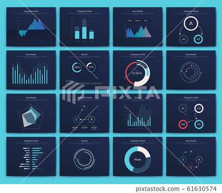 Big set of infographics elements. EPS10. Stock - Stock Illustration ...
