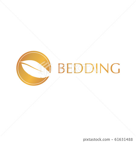 Vector logo of bed linen and bedding - Stock Illustration [61631488 ...