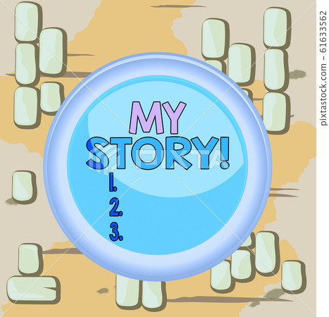 Word writing text My Story. Business concept for - Stock Illustration ...