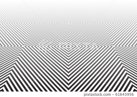 Abstract geometric pattern. Diminishing - Stock Illustration [61643956 ...