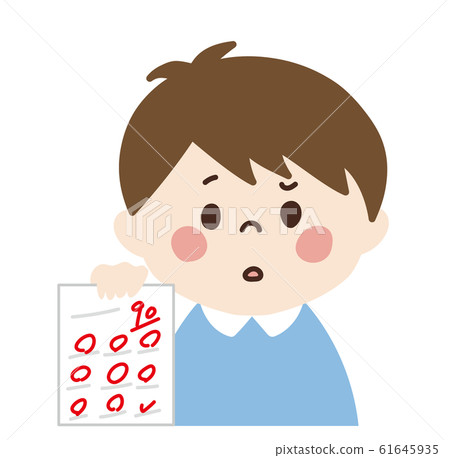 Small boy (test 90 points) - Stock Illustration [61645935] - PIXTA