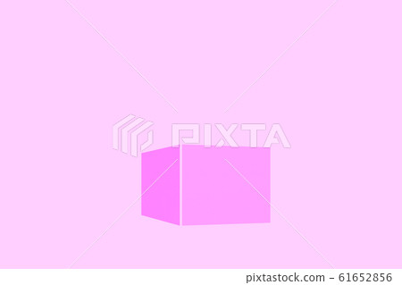 Simple design box Color box, cardboard box,... - Stock Illustration ...