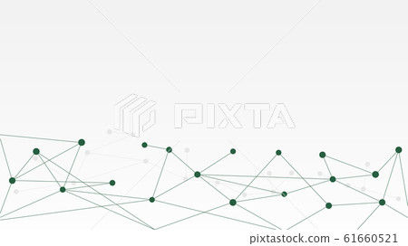 Abstract geometric connect lines and...-插圖素材 [61660521] - PIXTA圖庫