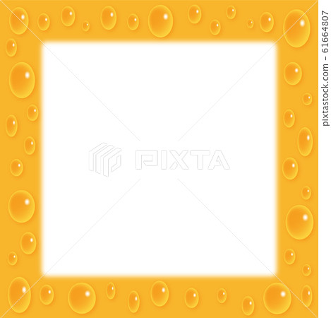 Water Drop Frame Illustration - Stock Illustration [61664807] - PIXTA