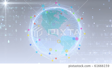 Earth universe world world digital network - Stock Illustration ...