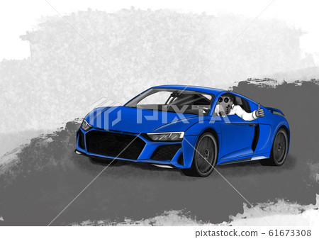 Car, super car, sport car, rat, new year, race - Stock Illustration ...