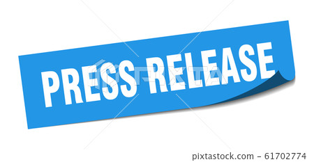 press release sticker. press release square sign. - Stock Illustration ...